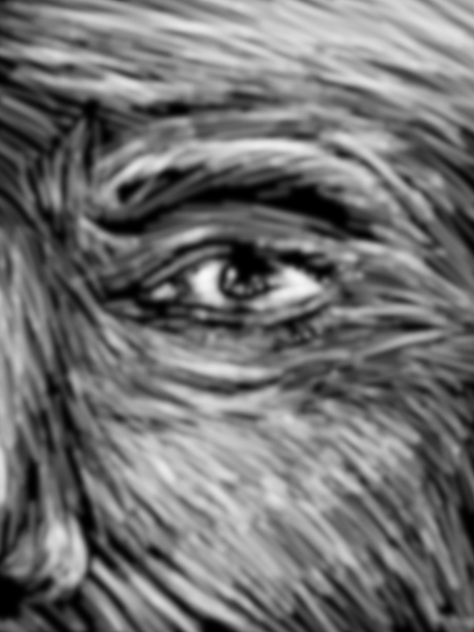 negative drawing eye - ibisPaint