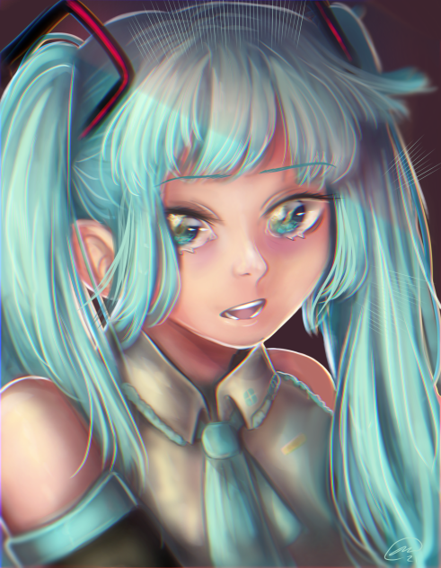 m for miku - ibisPaint