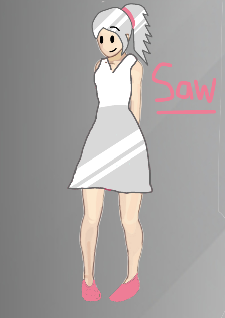 🪚 Bfdi Saw as human 🪚 - ibisPaint