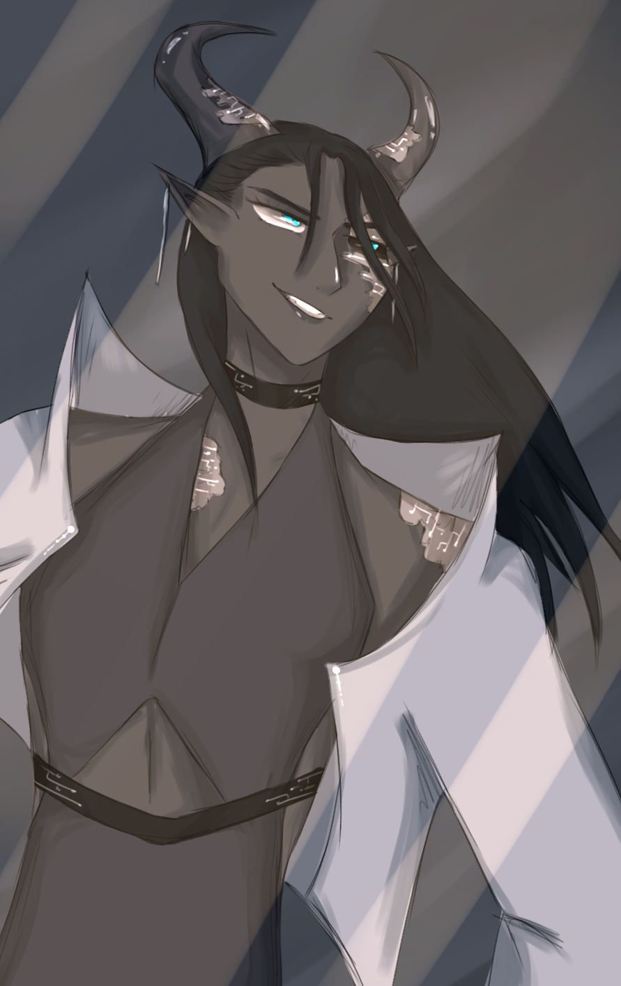 devil cyborg guy - ibisPaint