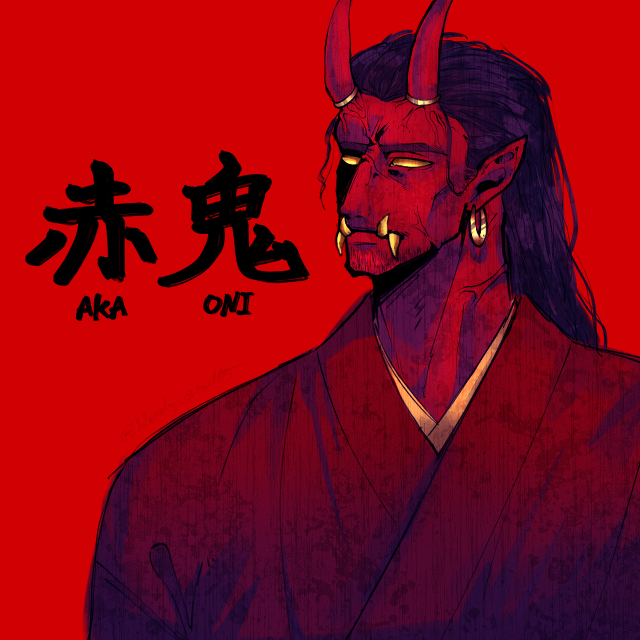 赤鬼 - AKA ONI - ibisPaint