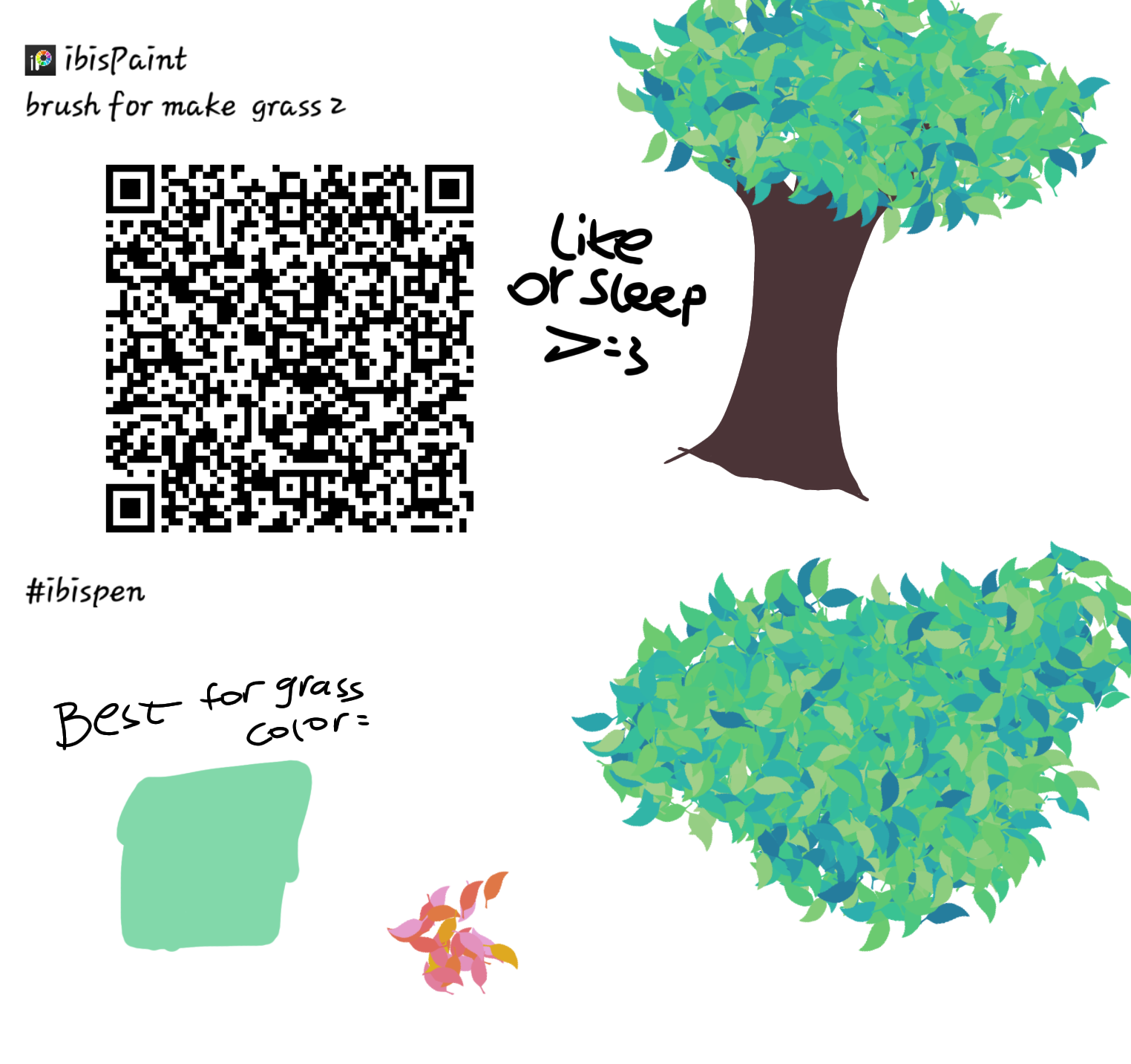 for make grass (2) - ibisPaint