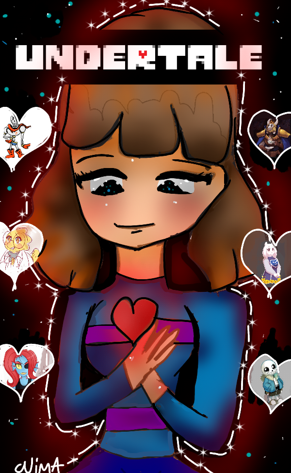 Undertale Frisk Fanart - ibisPaint