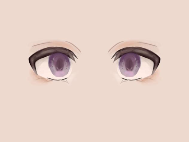 Eye animation practice - ibisPaint