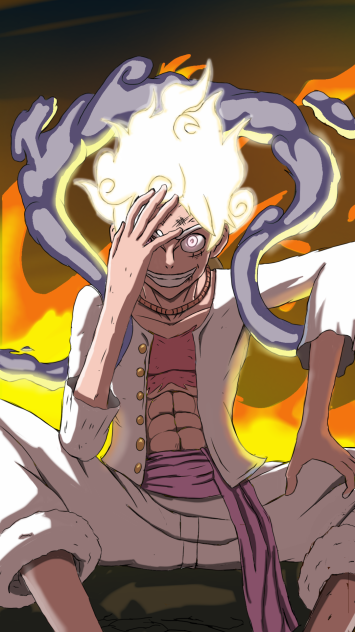 gear 5 Luffy - ibisPaint
