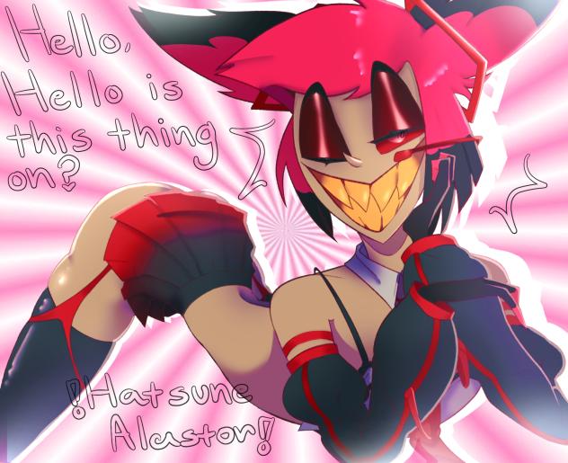 freaky alastor - ibisPaint