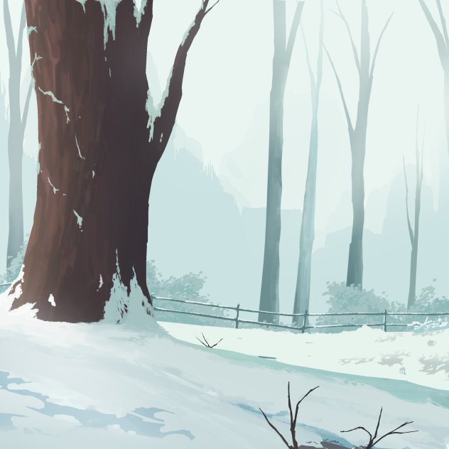 Winter Forest - ibisPaint