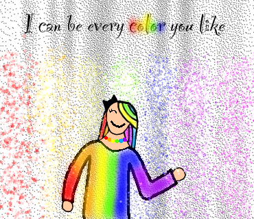 I can be every color you like - ibisPaint