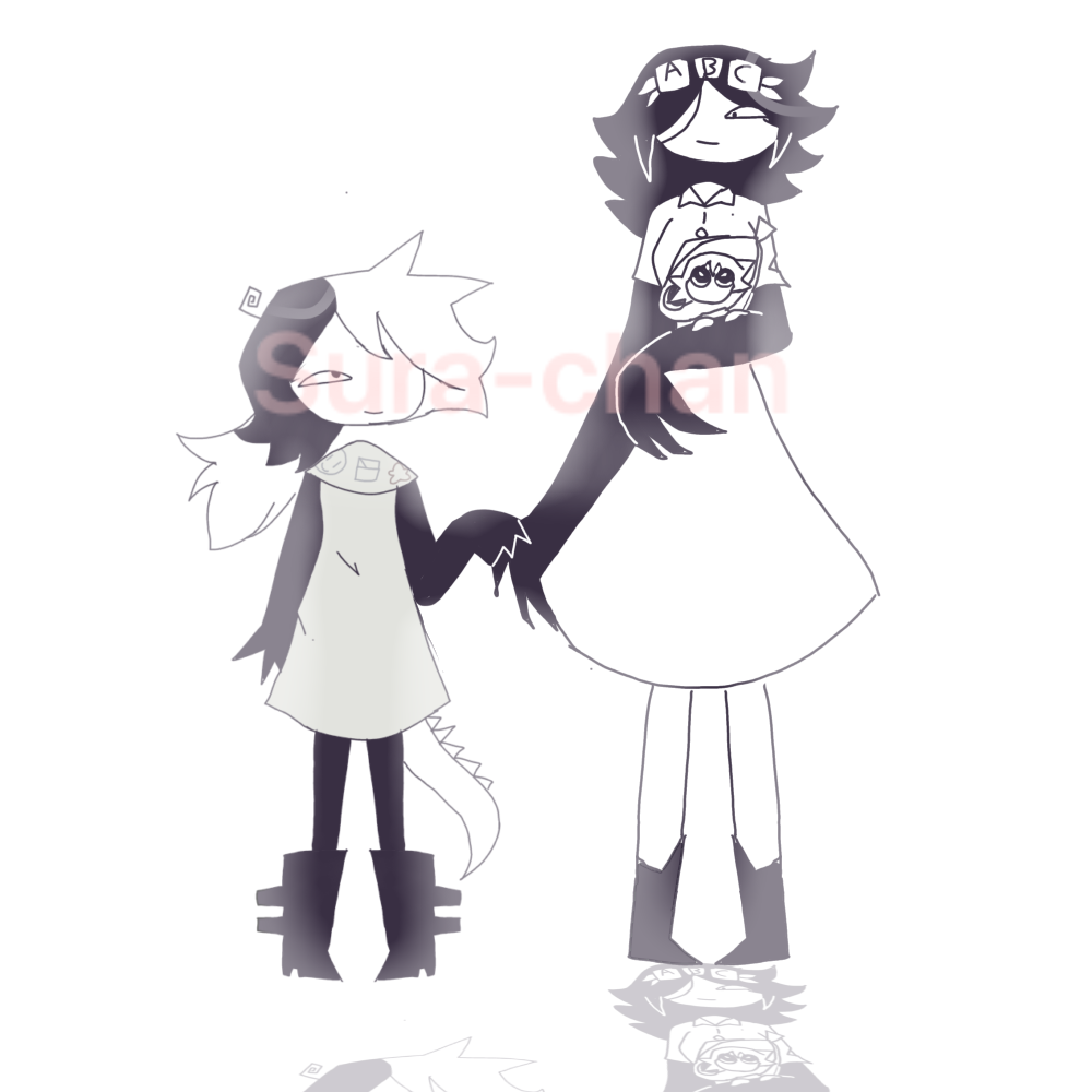 Zip, miss Thavel and Chip - ibisPaint