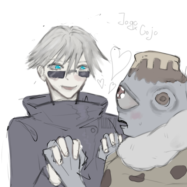 jojo🤤 (gojo x jogo) - ibisPaint