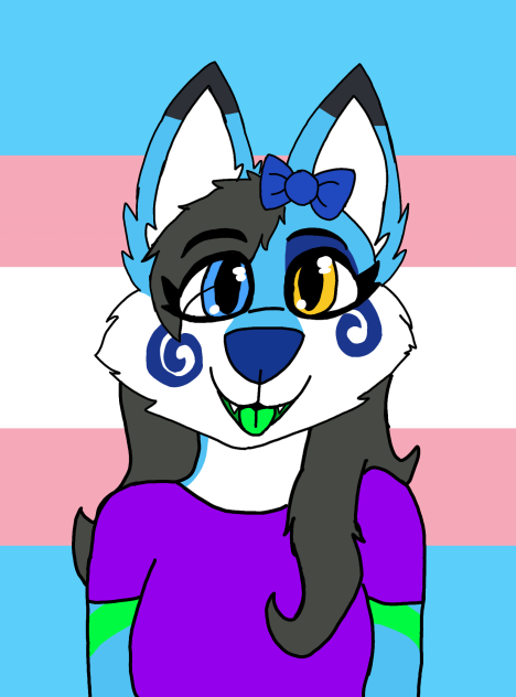 Stormi the Folf fanart speedpaint! - ibisPaint