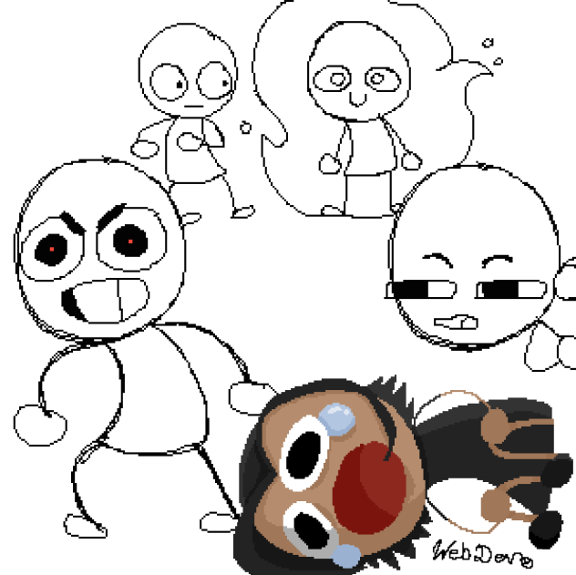 Pixel Chaos Collab - ibisPaint