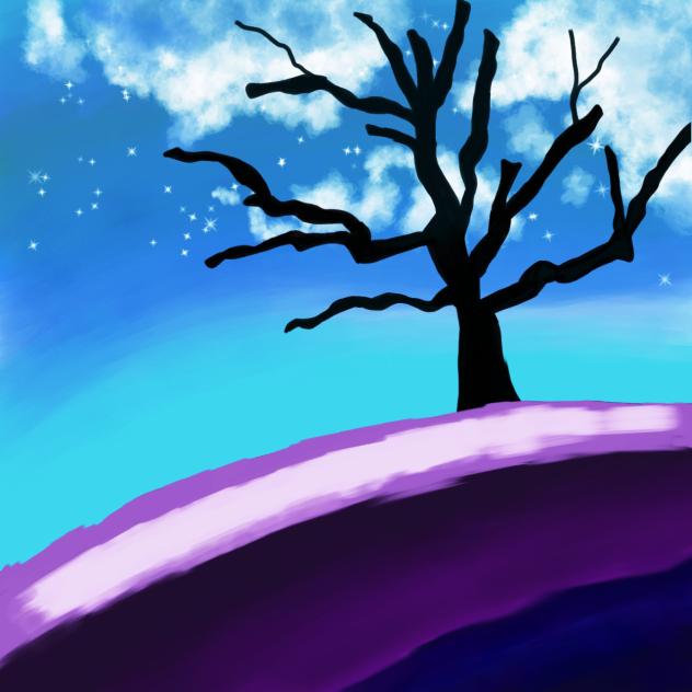 Captivating Night Sky - ibisPaint