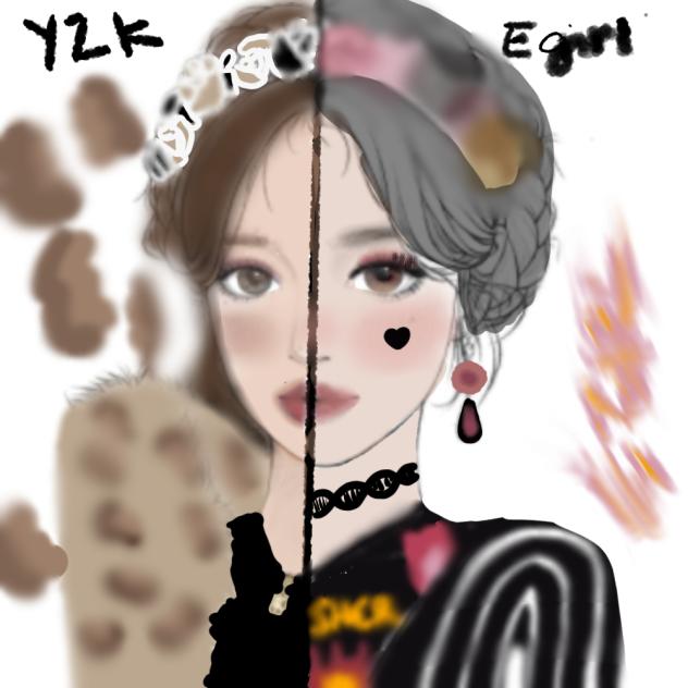 Y2K AND E GIRLYYY - ibisPaint