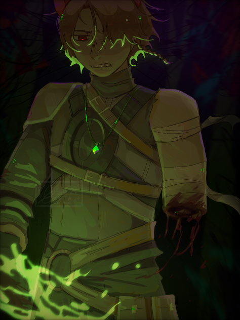 TRIGGER WARNING!! GINGER, BLOOD - ibisPaint