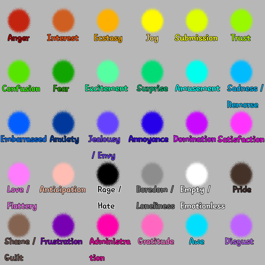 color of emotions - ibisPaint