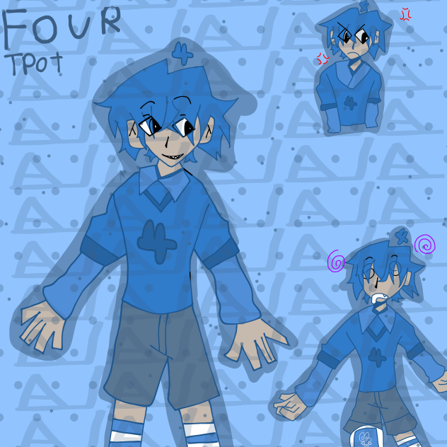 ^Four as a Human^ - ibisPaint