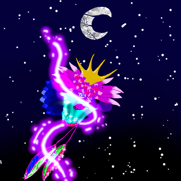 Space Flower Omega - ibisPaint