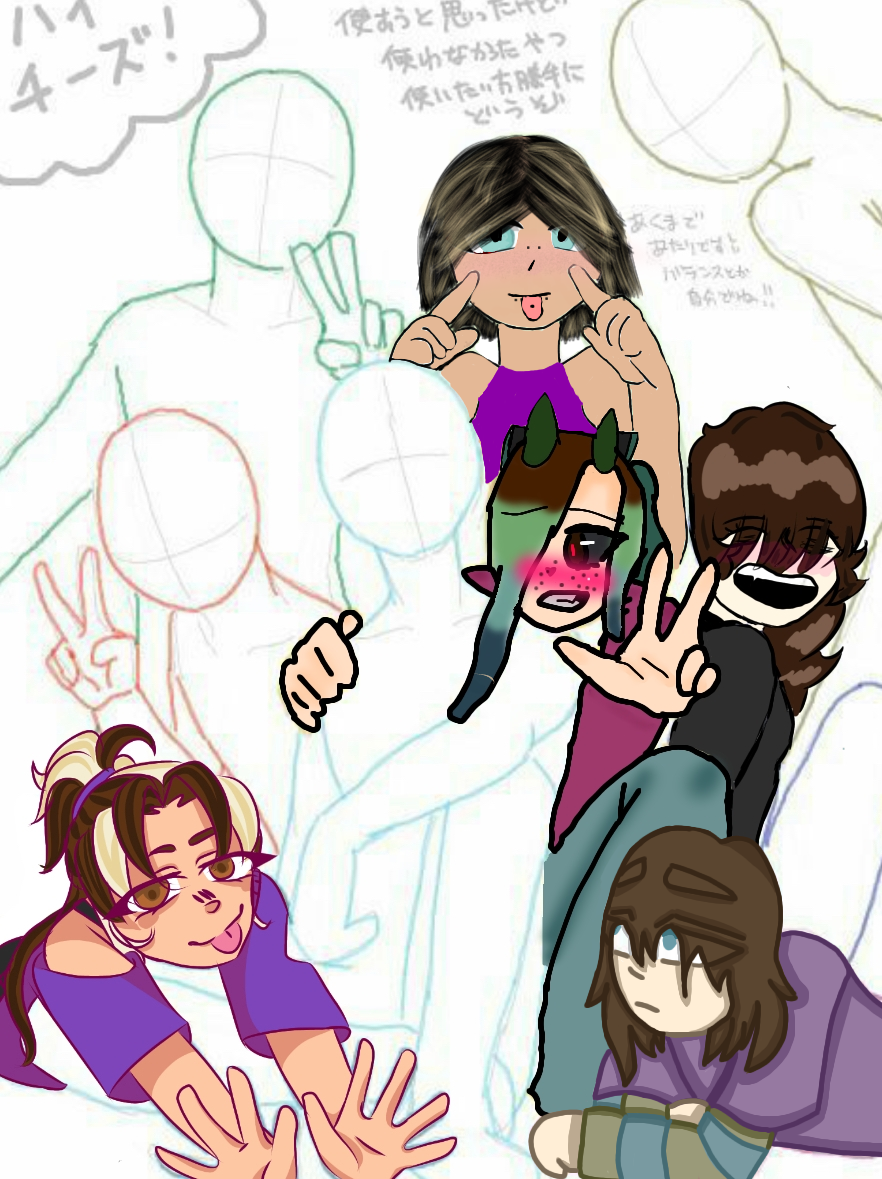 Peace collab - ibisPaint