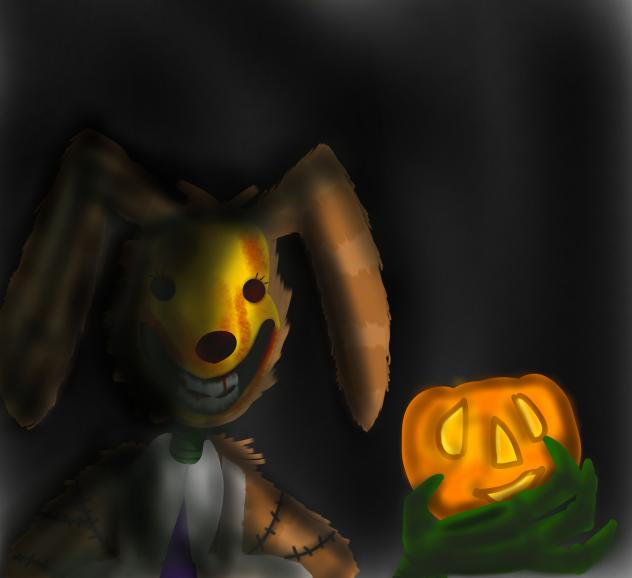 The pumpkin rabbit (Walten files) - ibisPaint