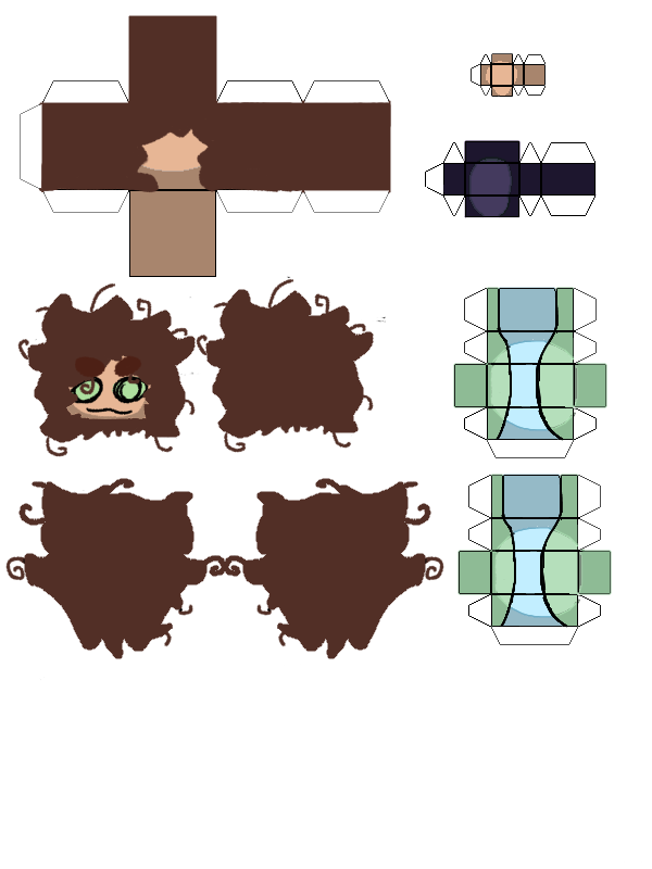 A paper craft of my OC - ibisPaint