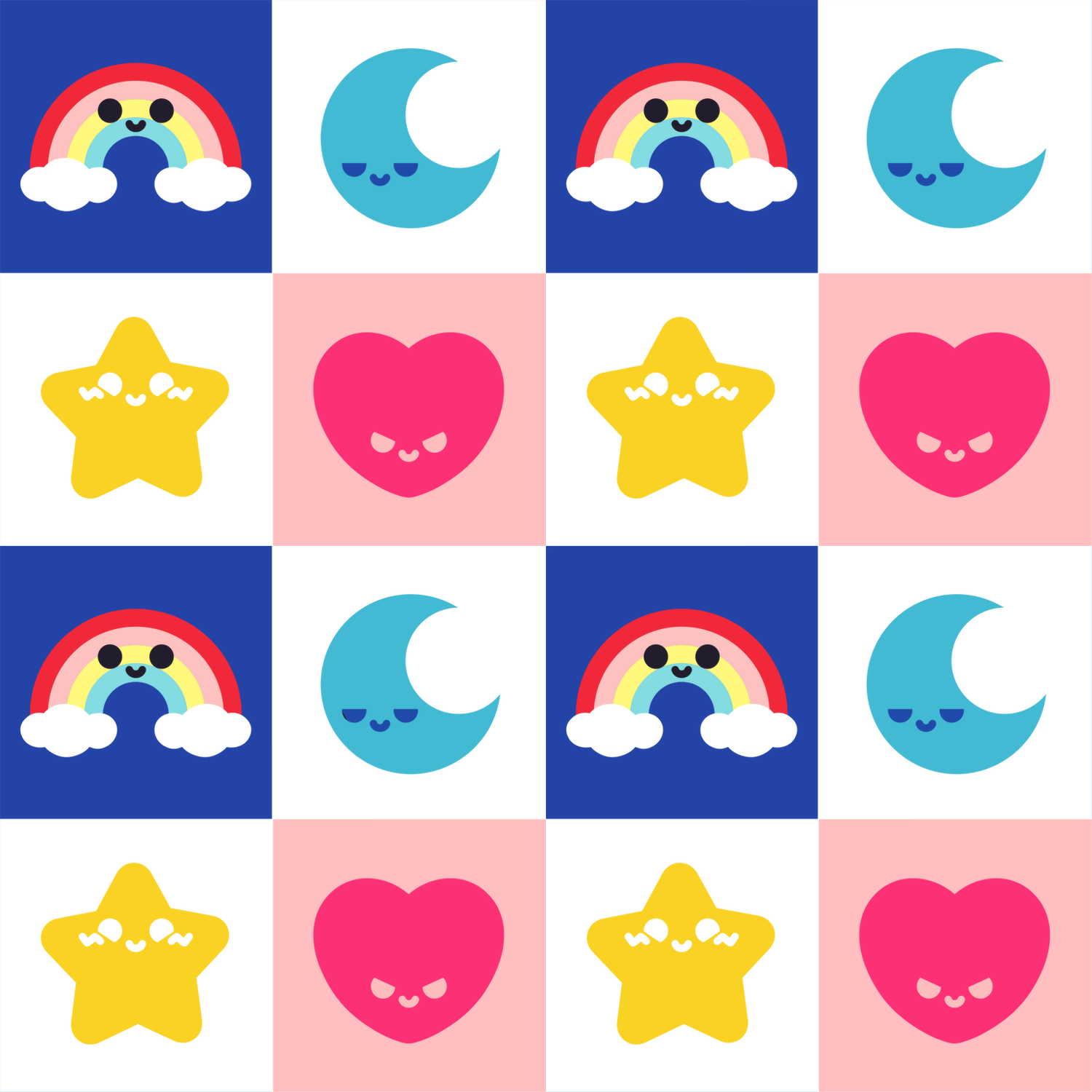 Sleep grid pattern - ibisPaint