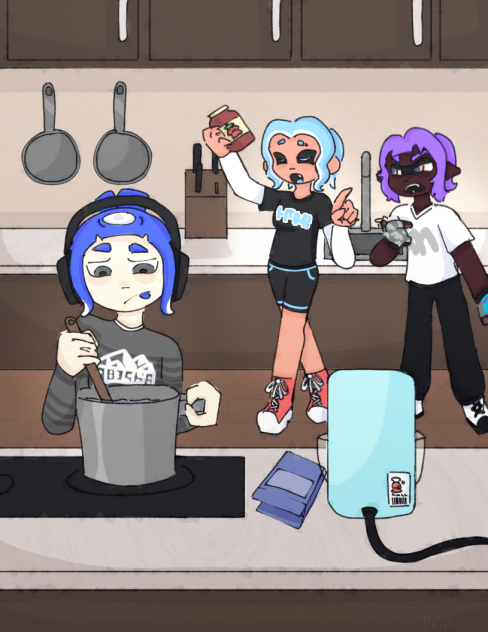 Cooking 🍝 - ibisPaint