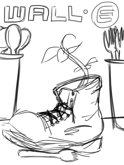 Movie Poster Sketch - ibisPaint