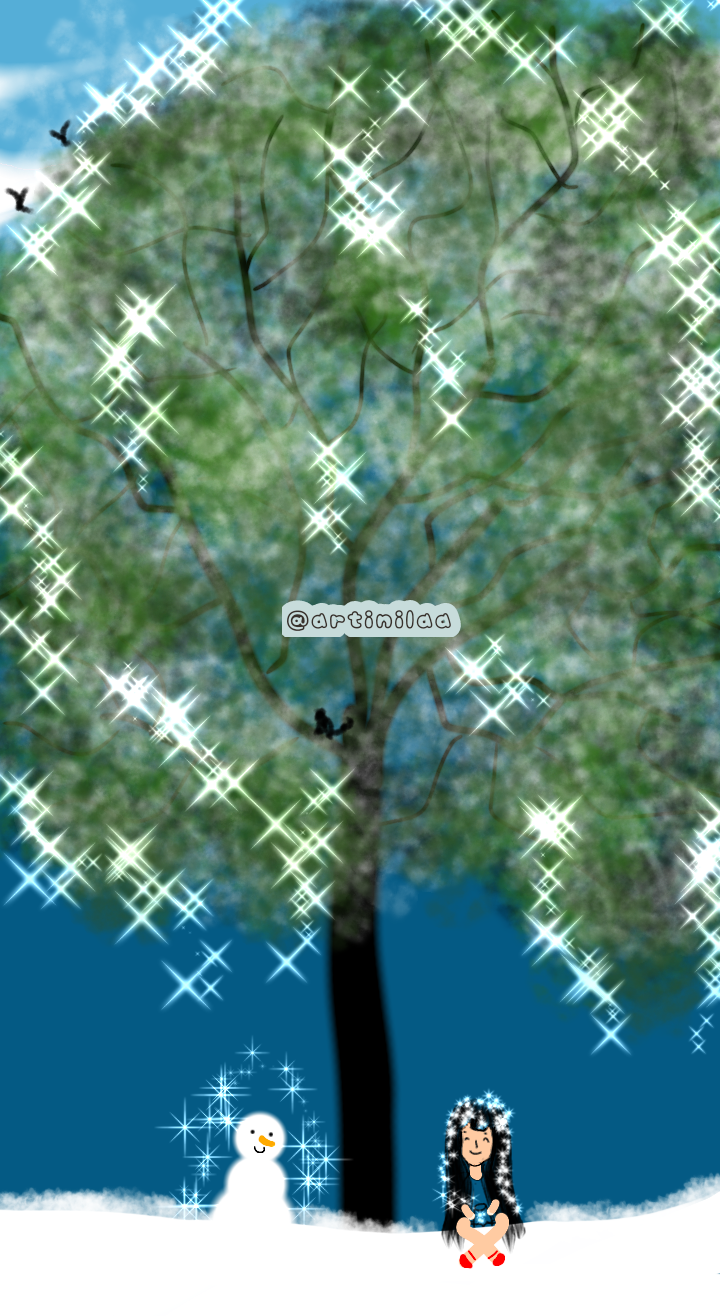 a cold girl - ibisPaint