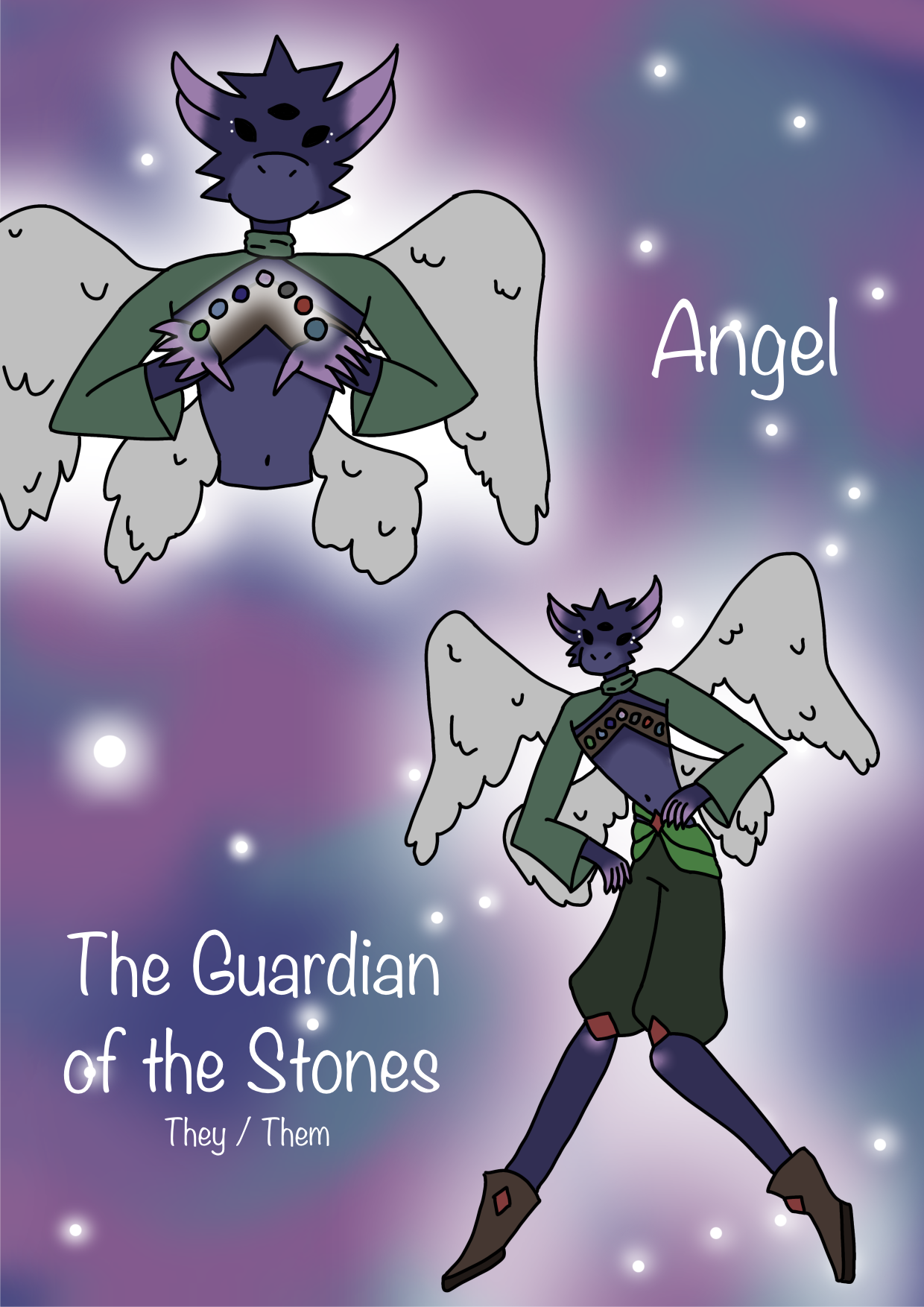 The Guardian of the Stones - ibisPaint
