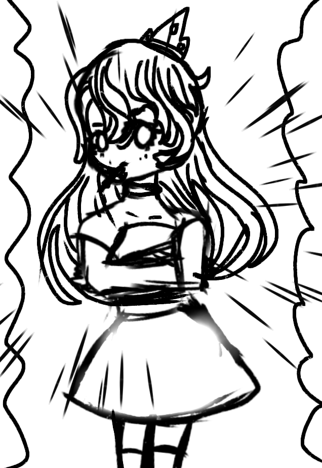 Jealous Sketch - ibisPaint