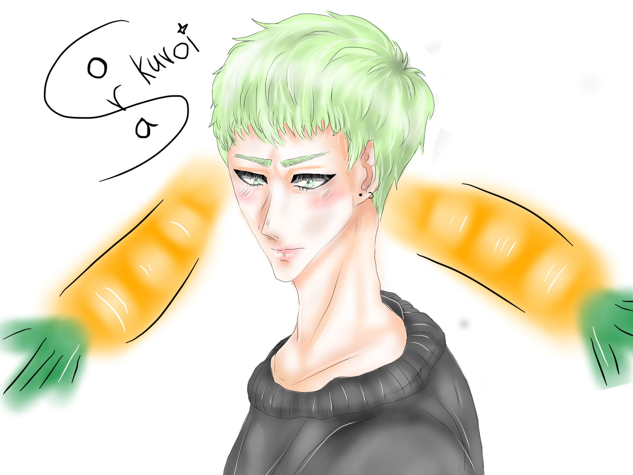 my oc Kai ! - ibisPaint