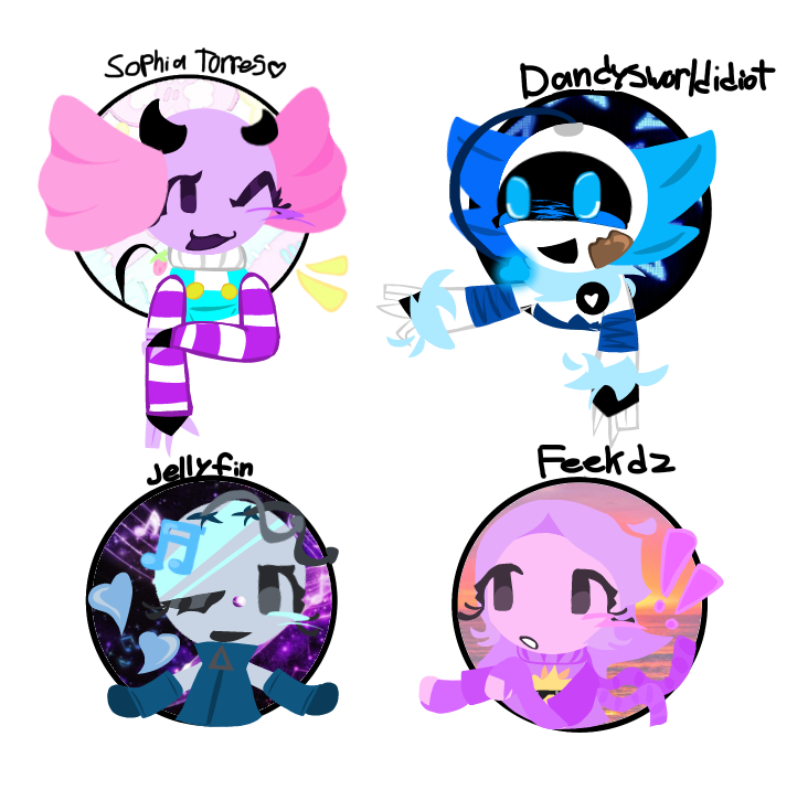 Pfps for these amazing artists 🩷 - ibisPaint