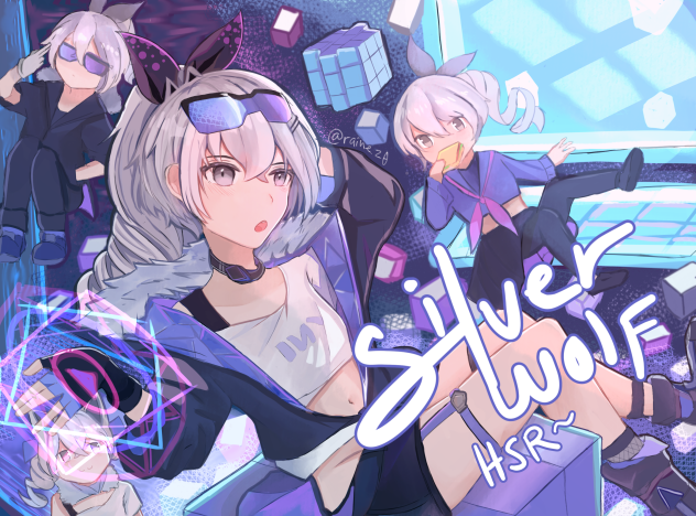 Silver Wolf - ibisPaint