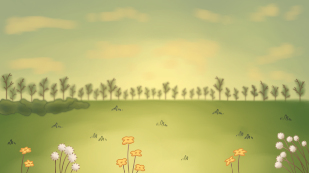 Meadow for my friend - ibisPaint