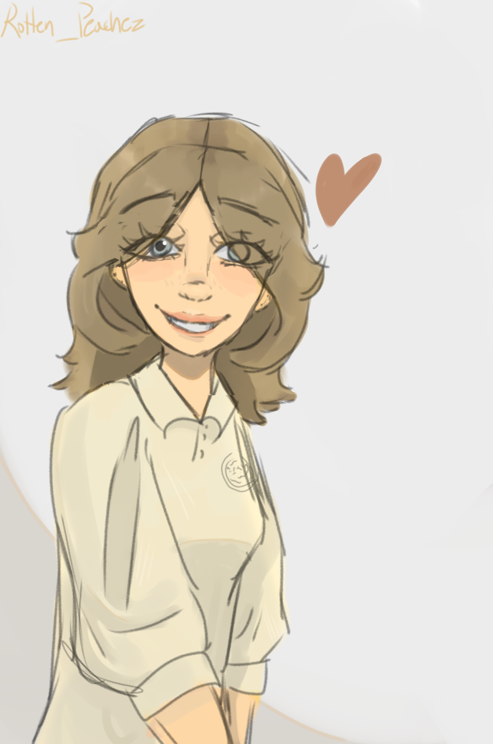 really pretty lady - ibisPaint