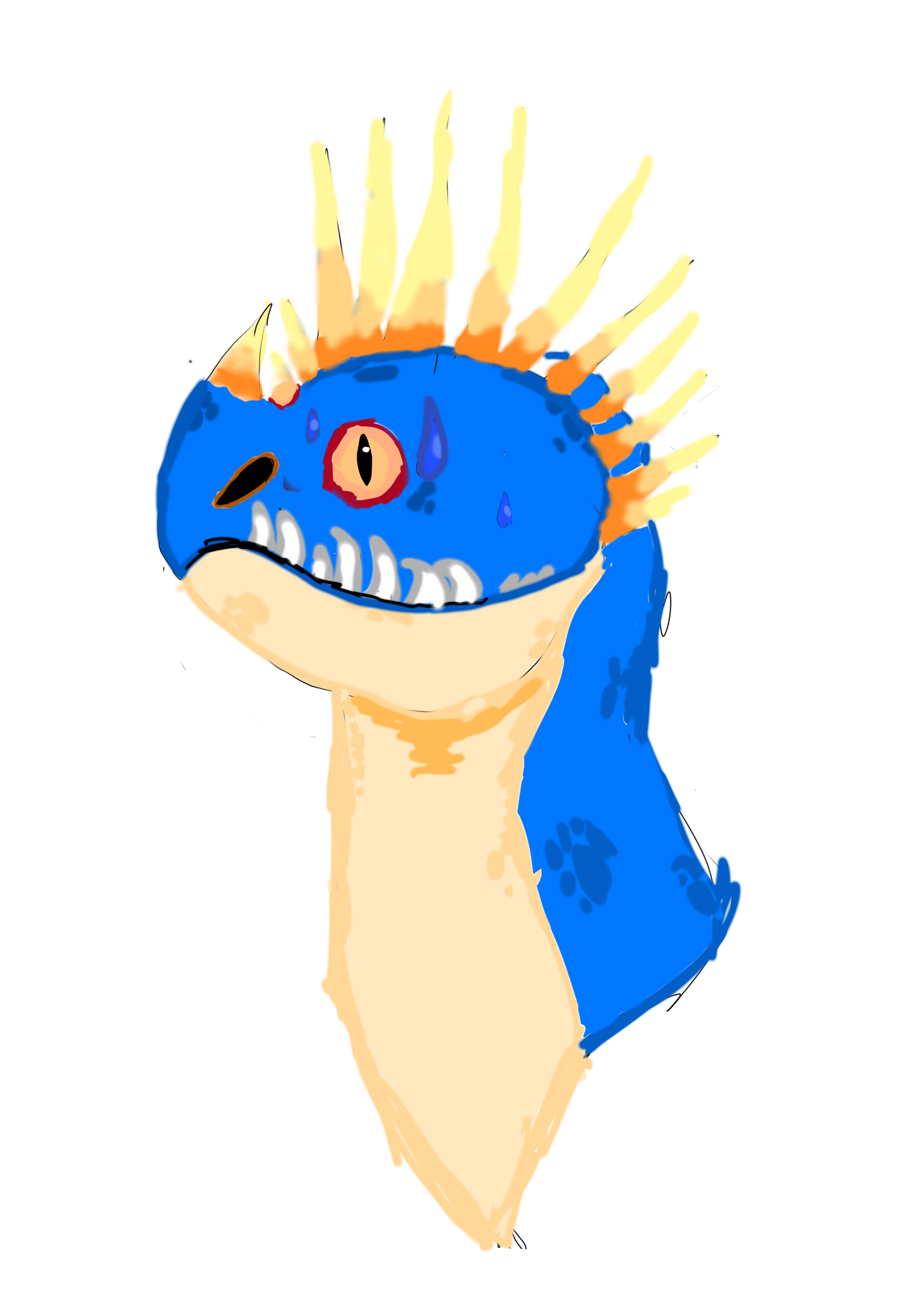 Sweating nadder - ibisPaint