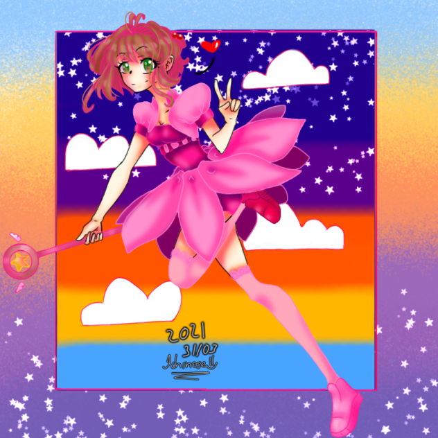 sakura card captors - ibisPaint