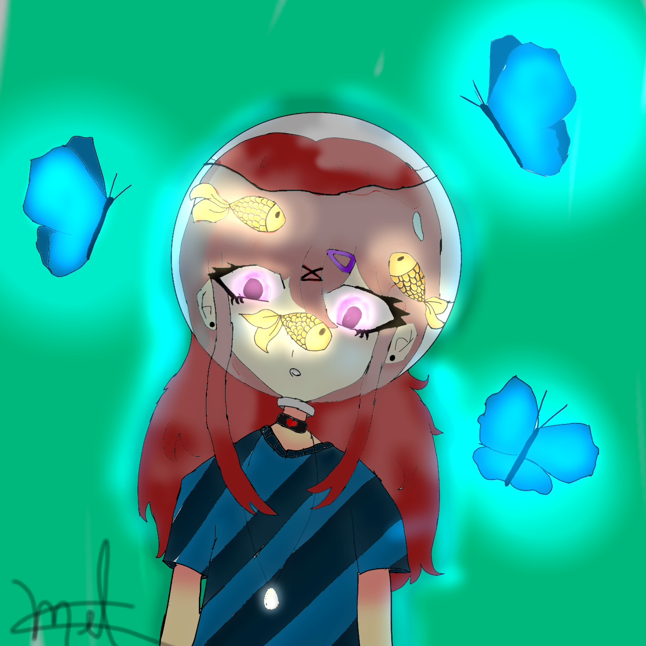 gold fish - ibisPaint