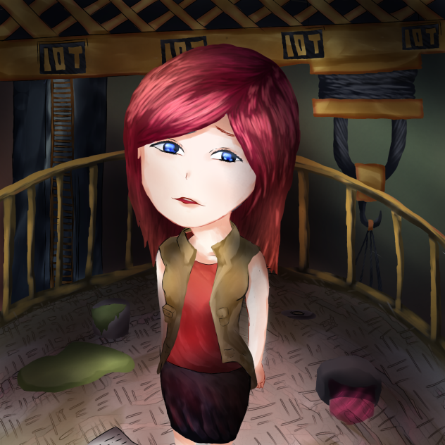 Me at the Factory - ibisPaint