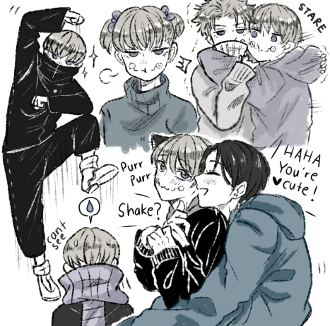 Inumaki and Yuuta - ibisPaint