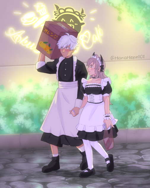 Maid Michi and Mammon 38 - ibisPaint