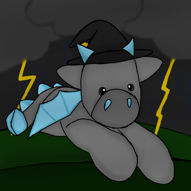 October Art Challenge 1 - Stormy - ibisPaint