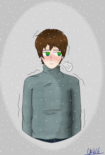 It's cold outside - ibisPaint