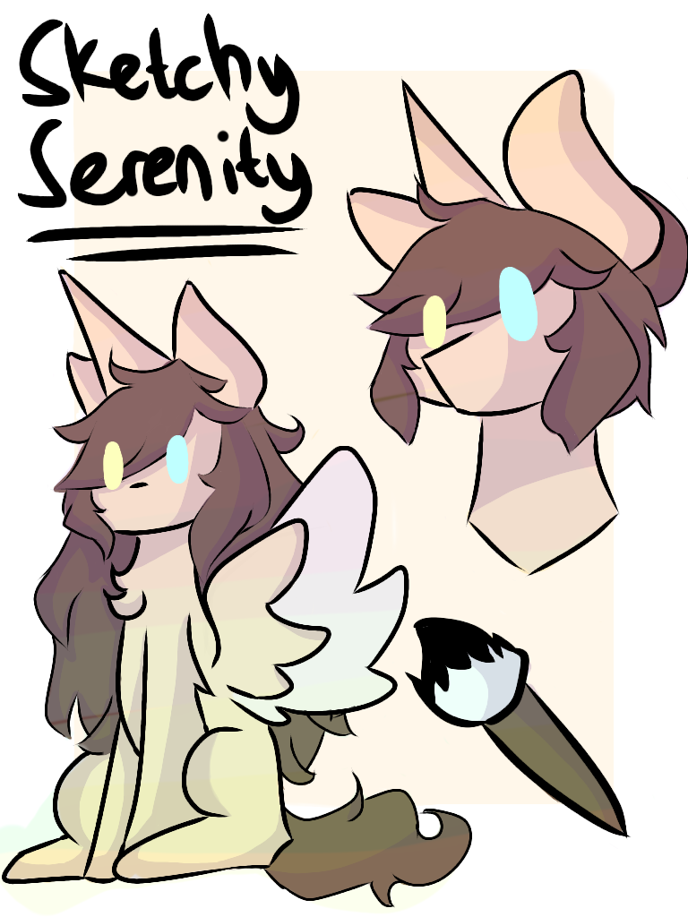 Sketchy Serenity (OC) - ibisPaint