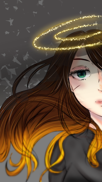 Angel scar on his face - ibisPaint