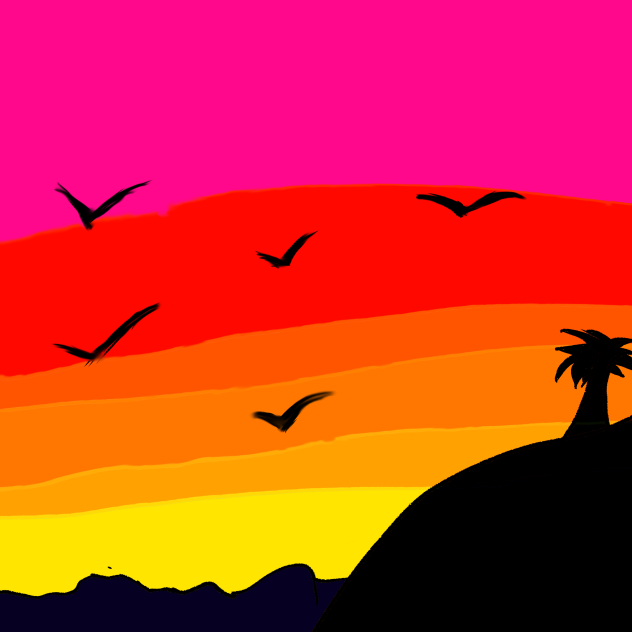 Sunset. - ibisPaint