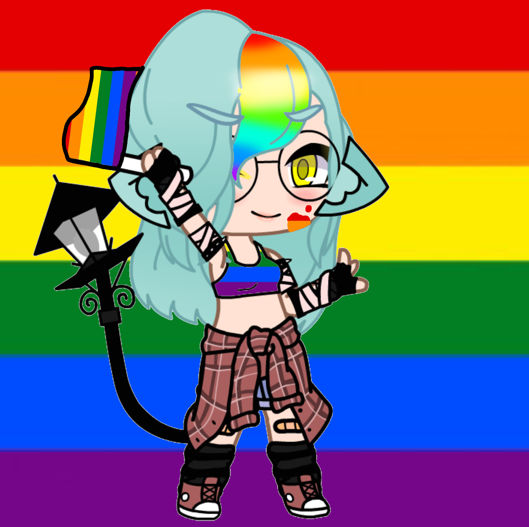 my oc gacha life - ibisPaint