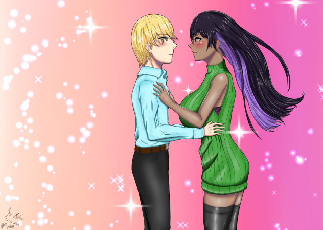 Lights of Love's path - ibisPaint