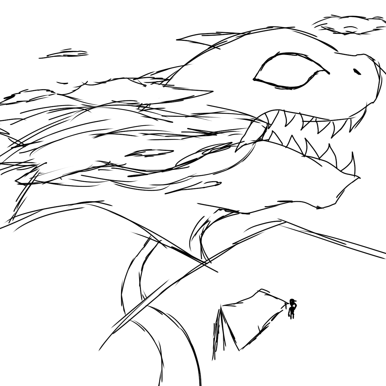 behemoth (god mode) Trevor Henderson - ibisPaint